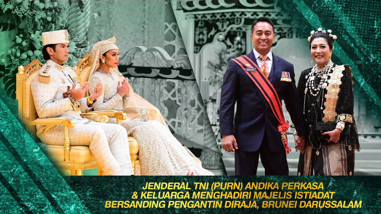 Menghadiri Majelis Isitiadat Bersanding Pengantin Diraja Brunei ...