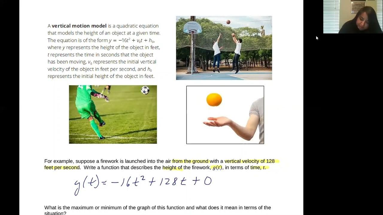 a1 m5 t1 l1 exploring quadratic functions lesson overview 3 720p - YouTube