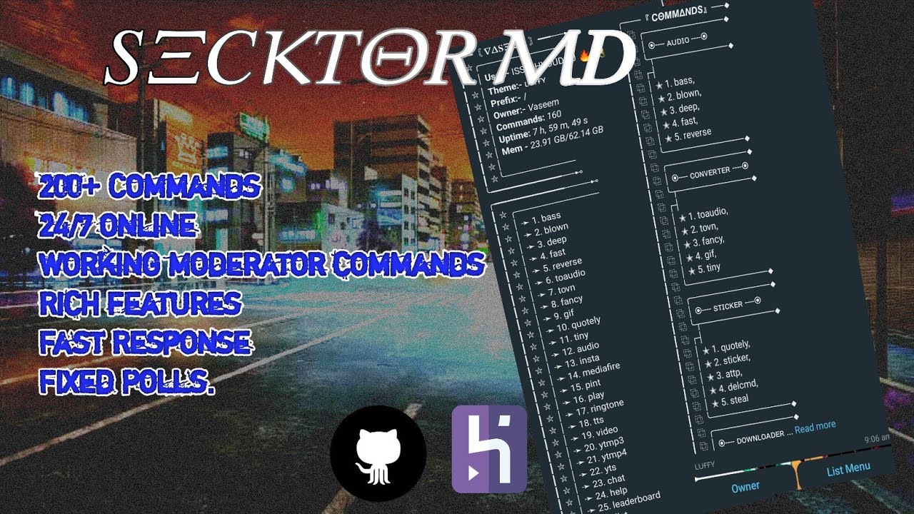 Deploy tutorial for SECKTOR-MD BOT BY SamPandey - YouTube