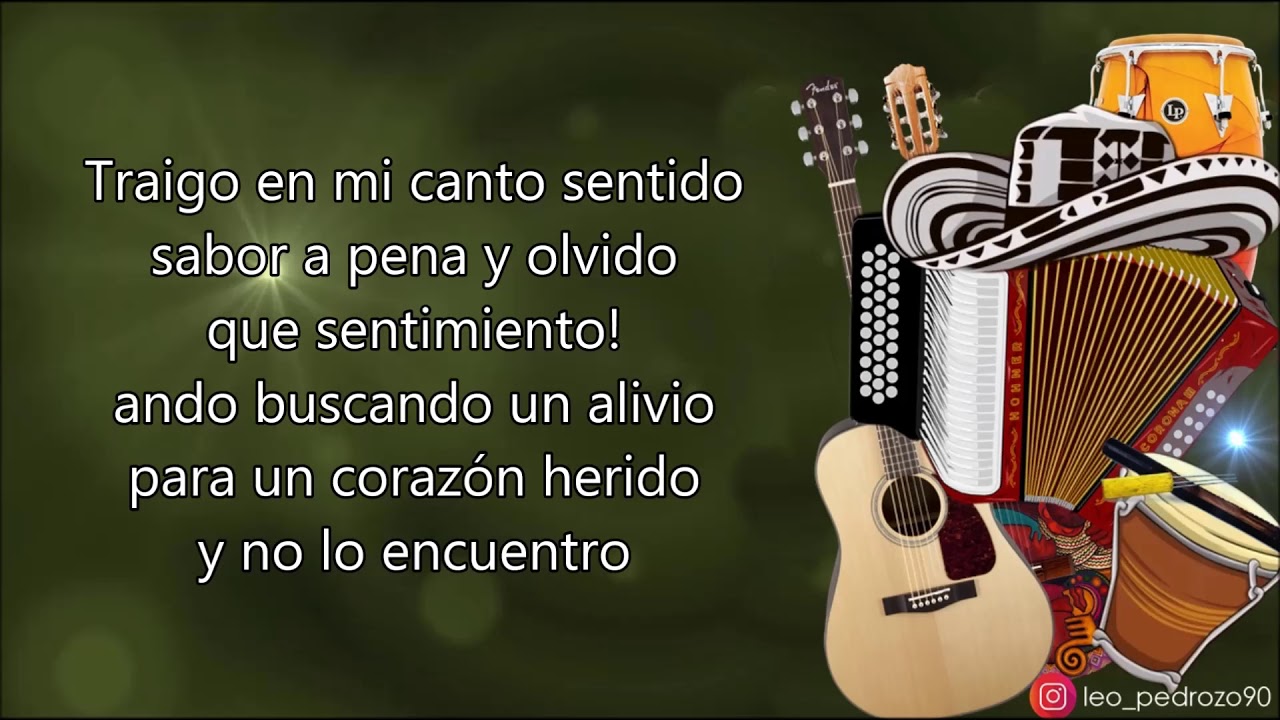 Color De Rosa, Diomedes Díaz - Letra - YouTube