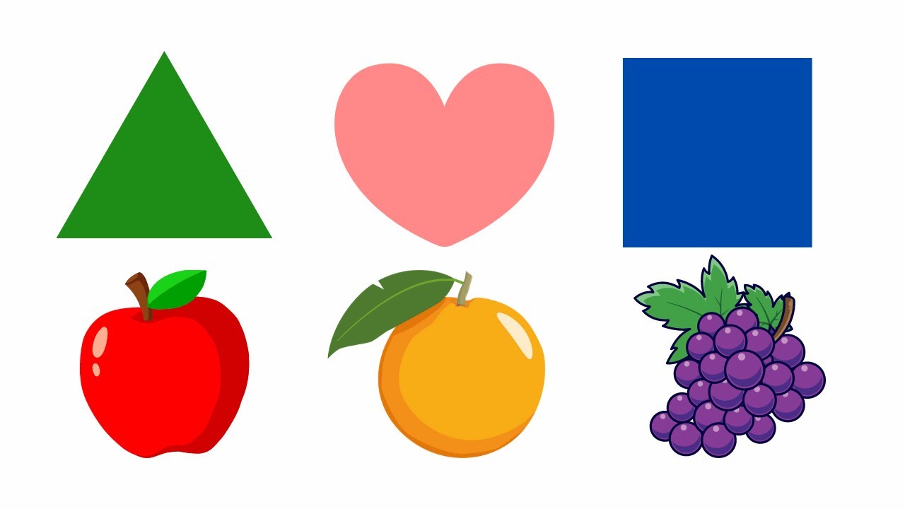 APRENDAMOS LOS COLORES Y LAS FORMAS - YouTube