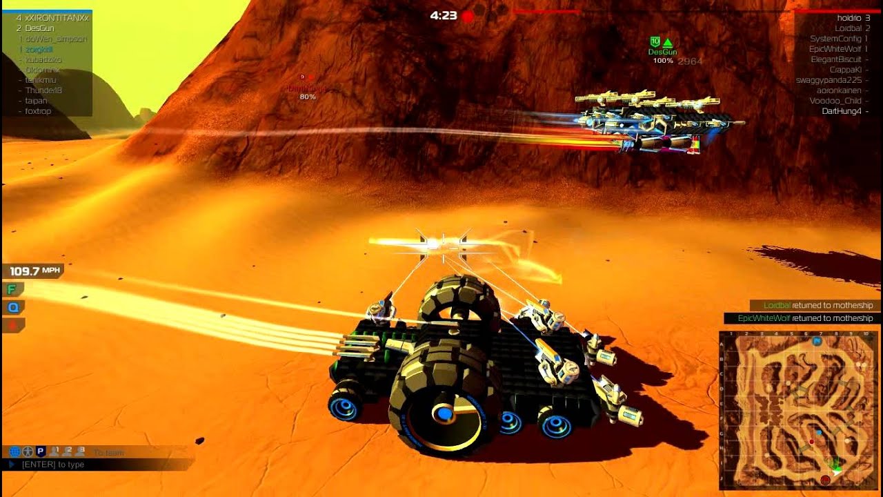 Robocraft fastest car medic without thrusters (140-170mph) - YouTube