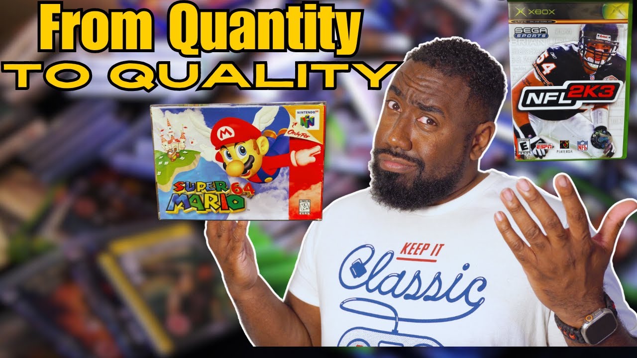 🕹️ Master the Art of a Lean Video Game Collection! - YouTube