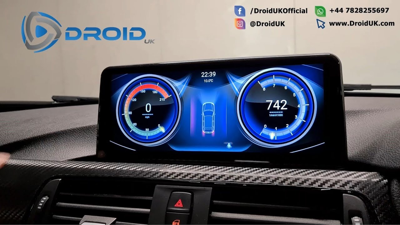 Droid UK BMW Android System Demo - YouTube