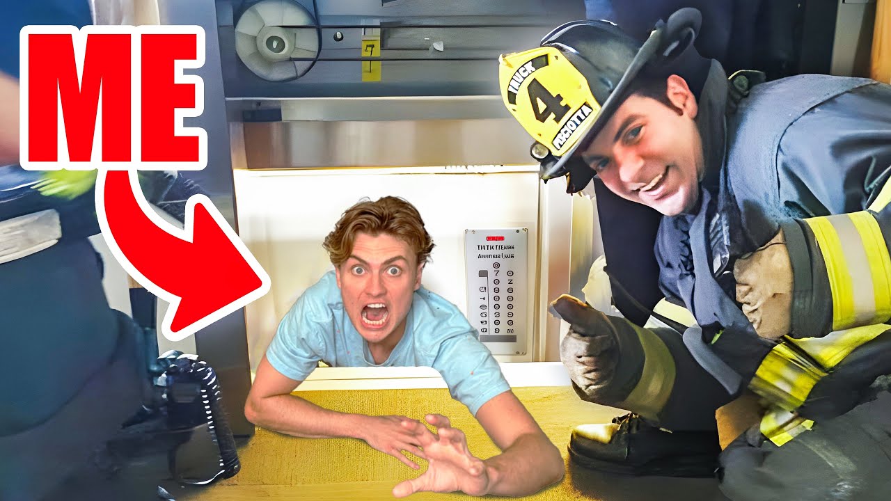 STUCK IN ELEVATOR FOR 24 HOURS!! - YouTube