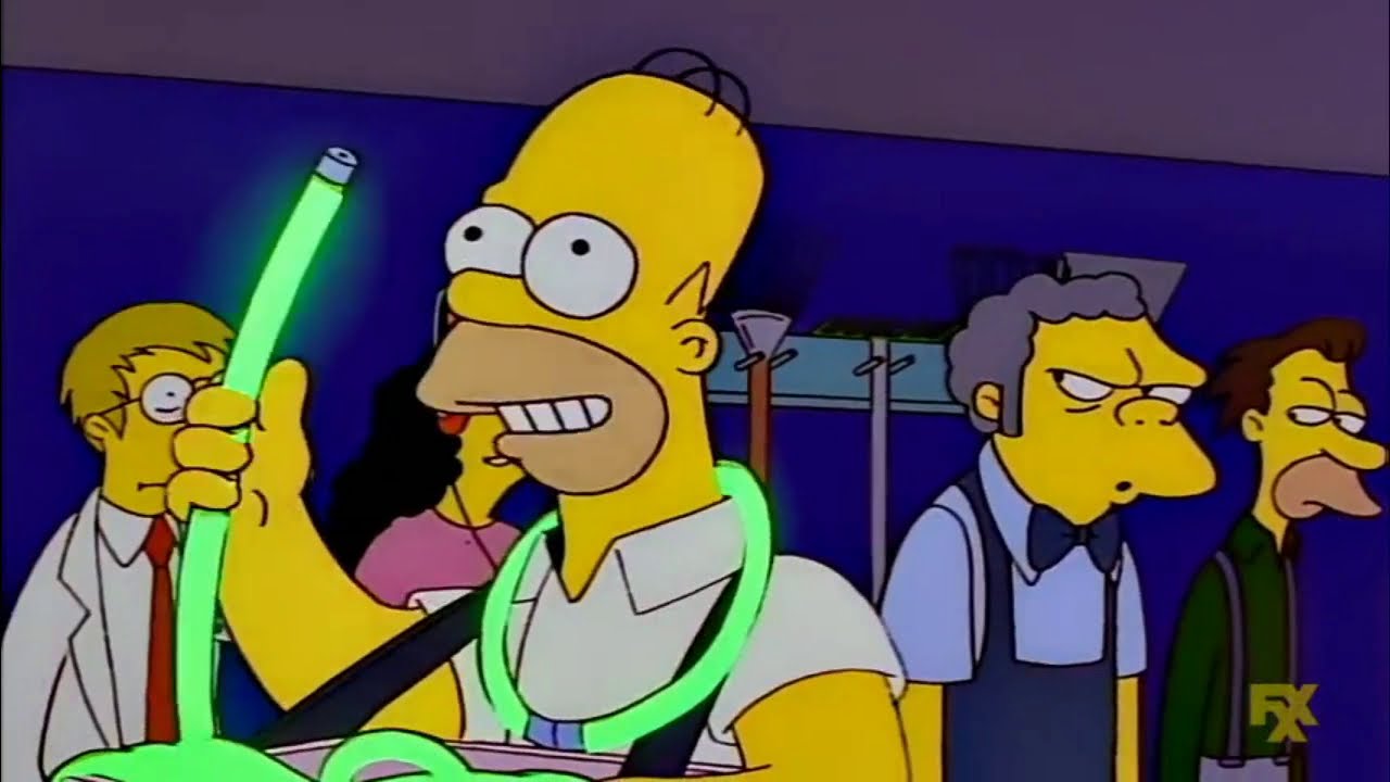 Get your Angel Glow Sticks | The Simpsons - YouTube