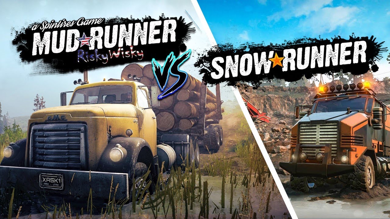 Mudrunner vs Snowrunner - YouTube