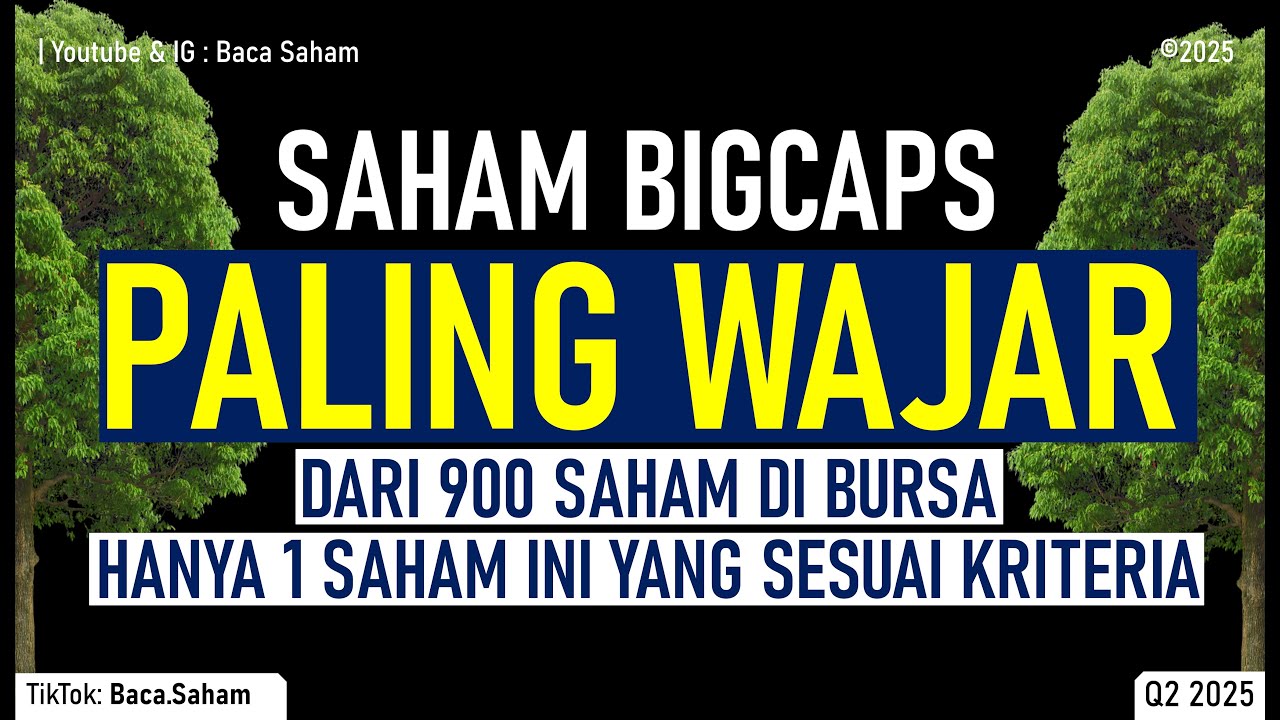 Saham Besar PALING WAJAR ! Laba Besar, Dividen Jumbo, PBV Dibawah 1X ...
