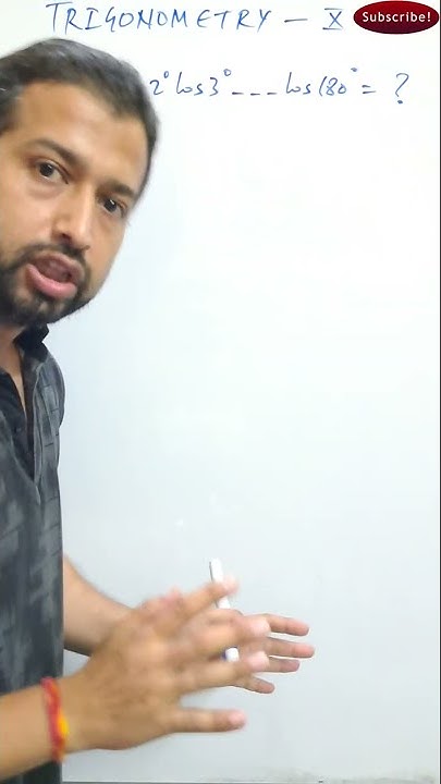 trigonometry tricky question class X #shorts - YouTube