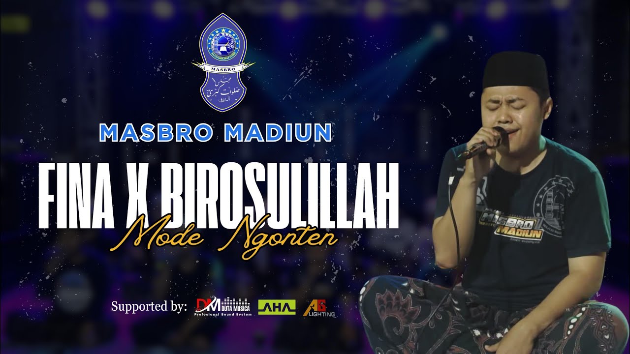 FINA X BIROSULILLAH | Edy Darmawan | Mode Ngonten MASBRO MADIUN - YouTube