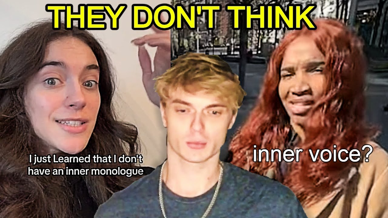 People without an inner monologue scare me - YouTube