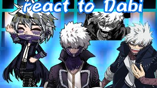 Pro Heroes react to Dabi | MHA | Gacha Club | Part 1? | Doovi