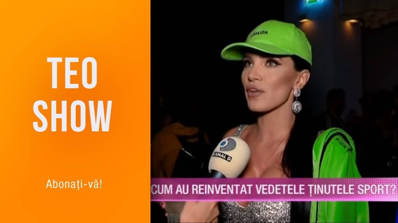 Teo Show (22.04.2019) - Cum au reinventat vedetele tinutele sport ...