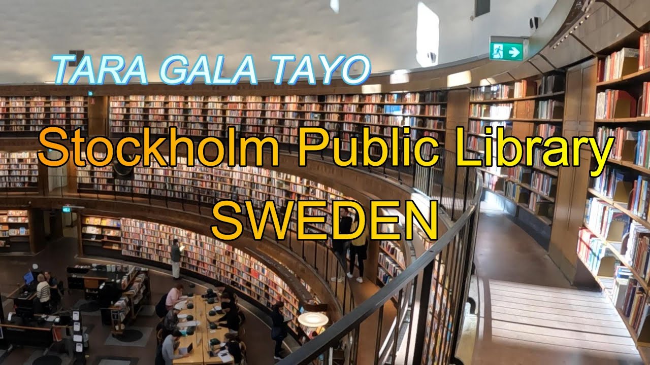 The Famous Stockholm Public Library of Sweden - YouTube