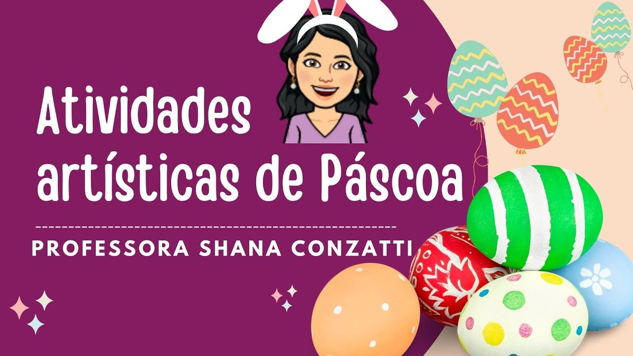 Atividades de artes simples e lindas para PÁSCOA na Ed. Infantil e ...