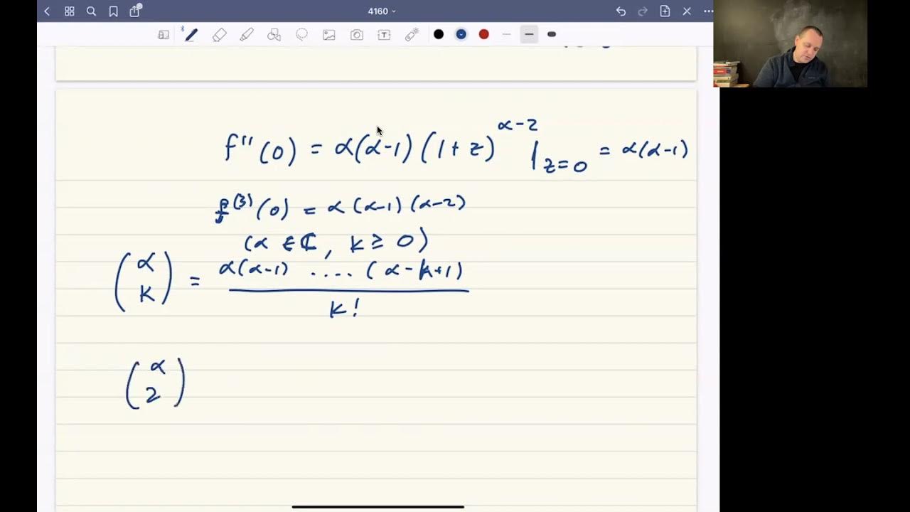 Newton's (Complex) Binomial Theorem - YouTube
