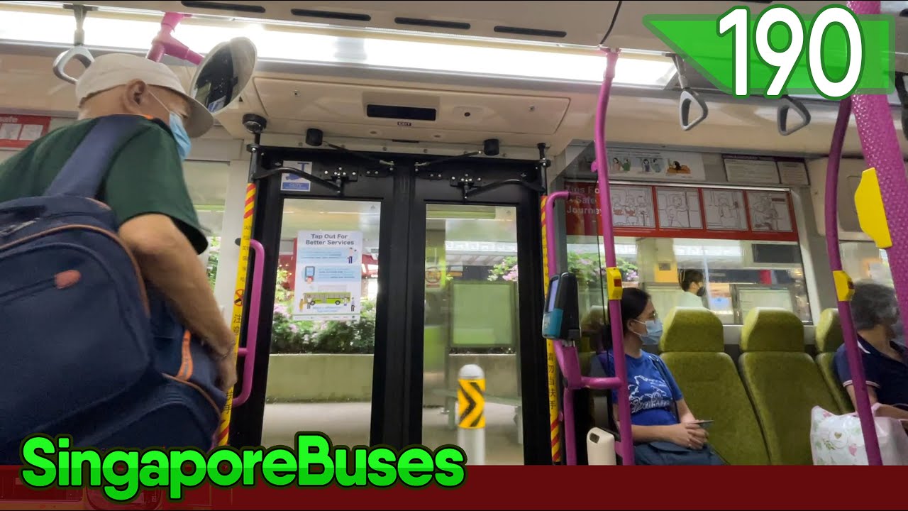SG5596C on 190 | SMC Transit Door Operations | Volvo B9TL - SMRT Buses ...