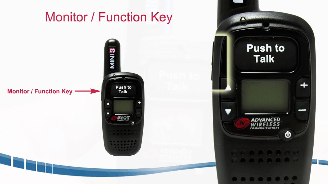 MINI 3 Two-way Radio - Getting Started - Part Three - YouTube