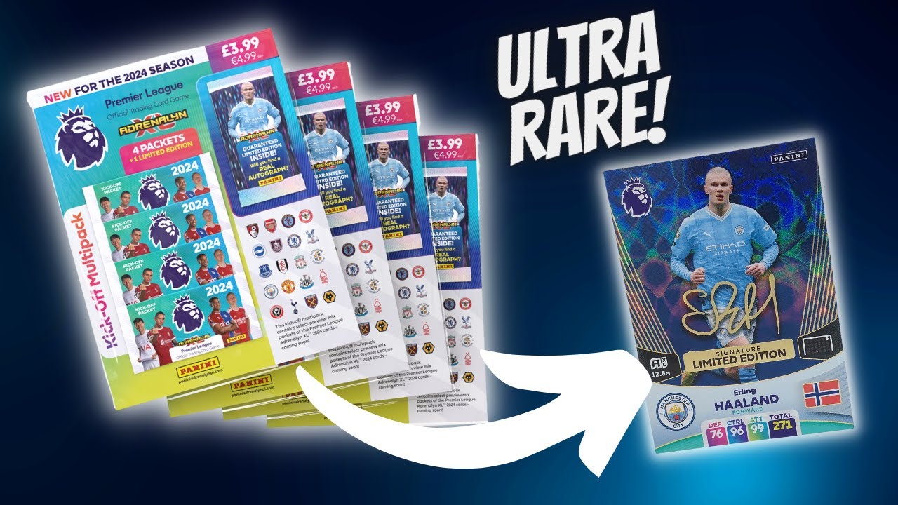 I FOUND A HAALAND SIGNATURE! ADRENALYN XL 2024 KICK OFF PACKS! - YouTube