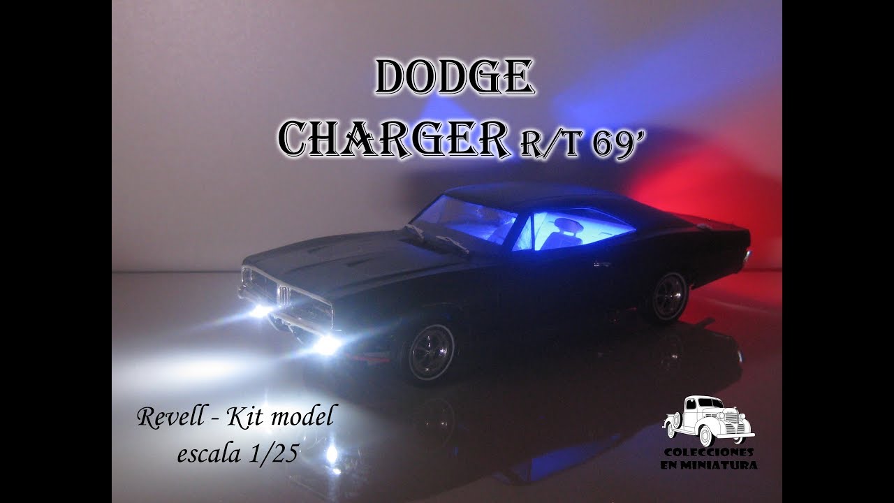 Dodge Charger R/T 69' - Model kit Revell - 1/25 - YouTube