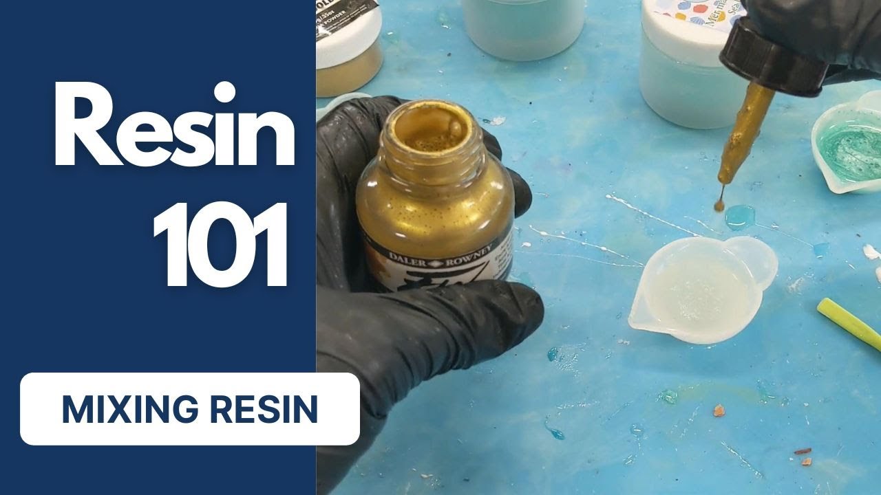 Beginners Resin 101: Mixing Resin #resinart - YouTube