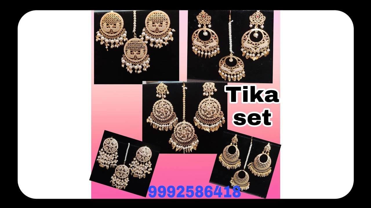 punjabi tika set - YouTube