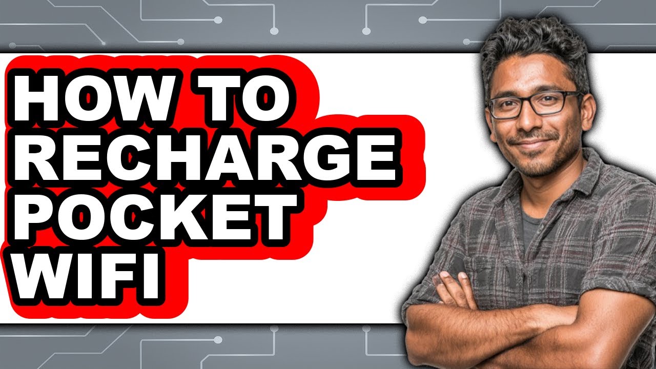 How to Recharge Pocket Wifi (easy Method) - YouTube