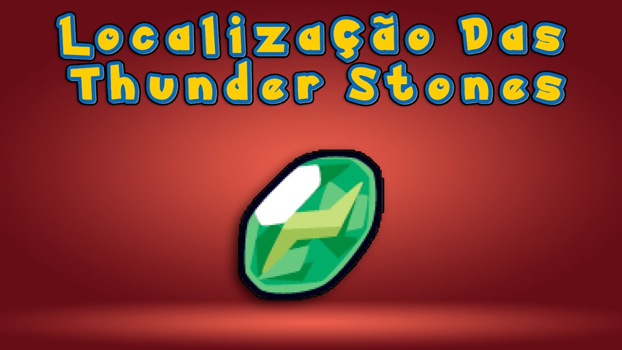 Localização Das Thunder Stones Em Fire Red Leaf Green / Thunder Stones ...