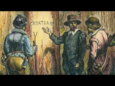 Lost Colony of Roanoke Island Sir Walter Raleigh Voyages of 1584-90 to ...