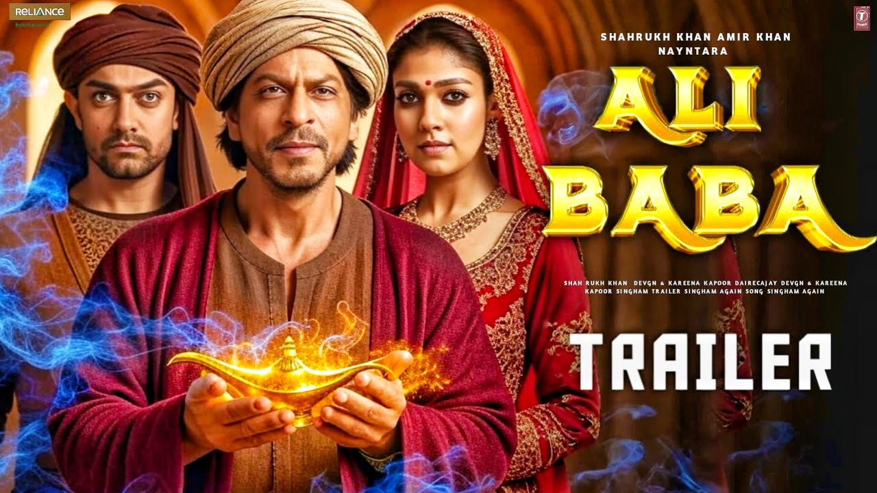 ALI BABA - Official Trailer | Shah Rukh Khan | Amir Khan | Nayanthara ...