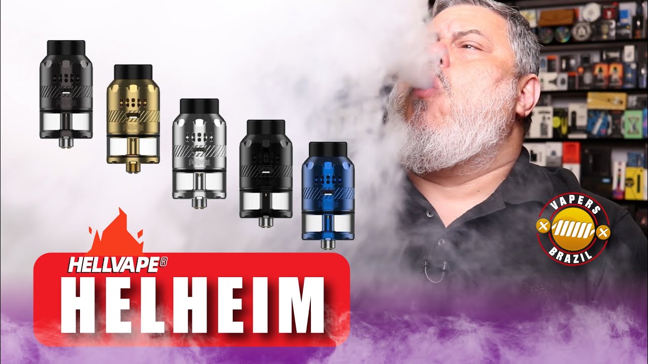 Hellvape Helheim RDTA - Até que enfim um Excelente RDTA - YouTube