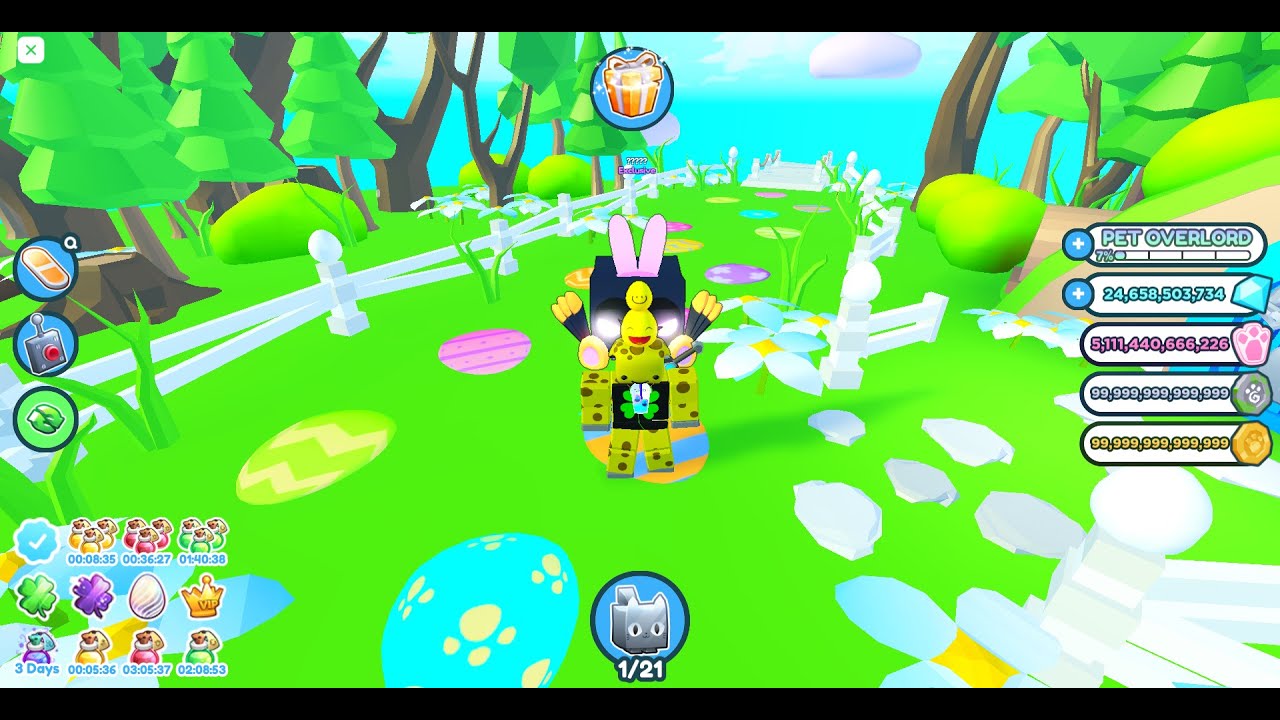 Hatching A HUGE Easter Dominus In Pet Sim X!? - YouTube
