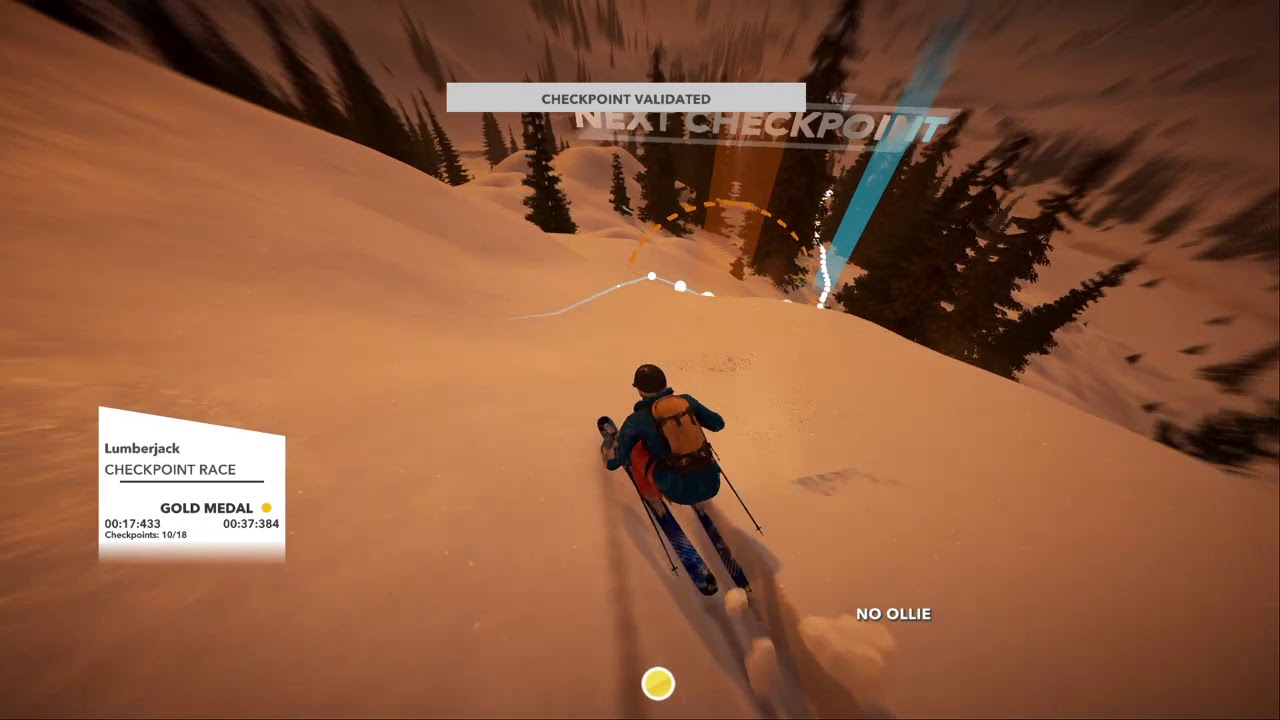 Steep Lumberjack finally gold after around six hours of trying - YouTube