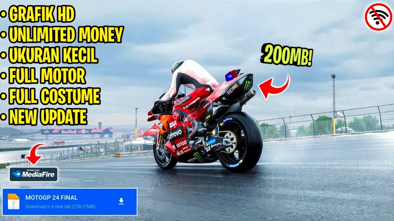 Game MotoGP 24 Full Motor Grafik HD Di Android Offline Terbaru 2024 ...