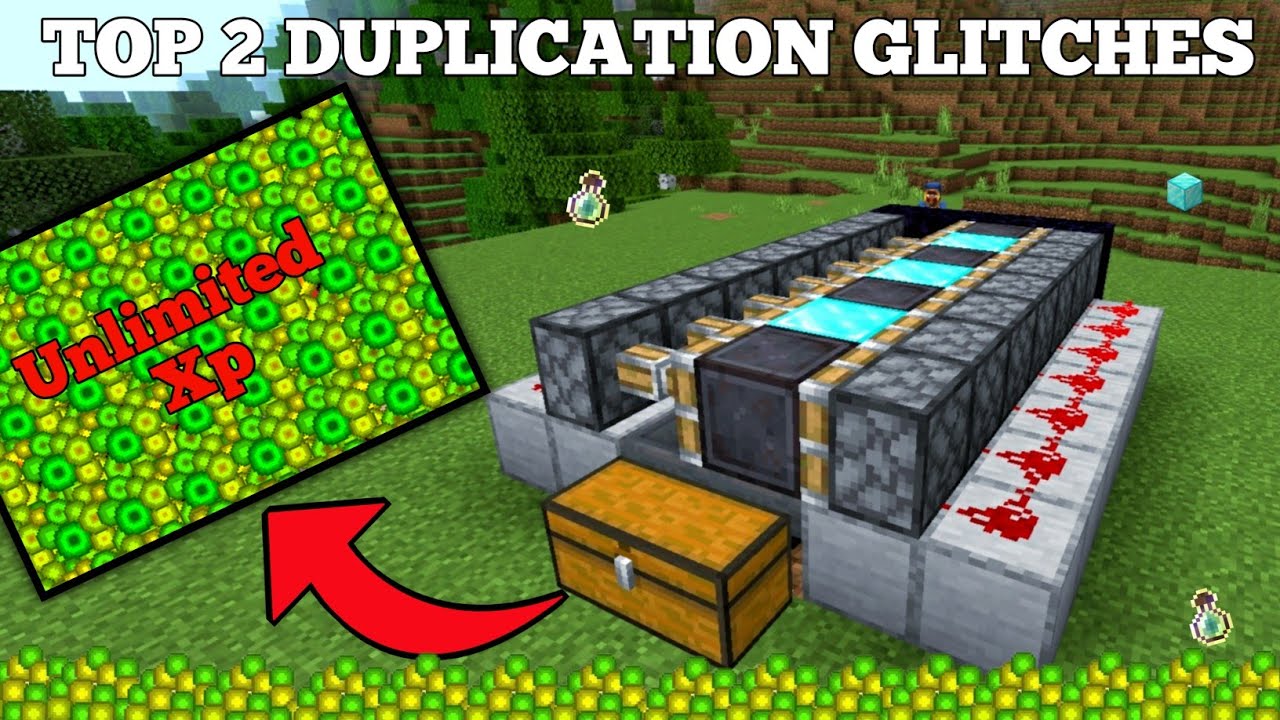 New XP Duplication Glitch In Minecraft PE 1.19.20 | Minecraft pe 1.19+ Duplication Glitches ...