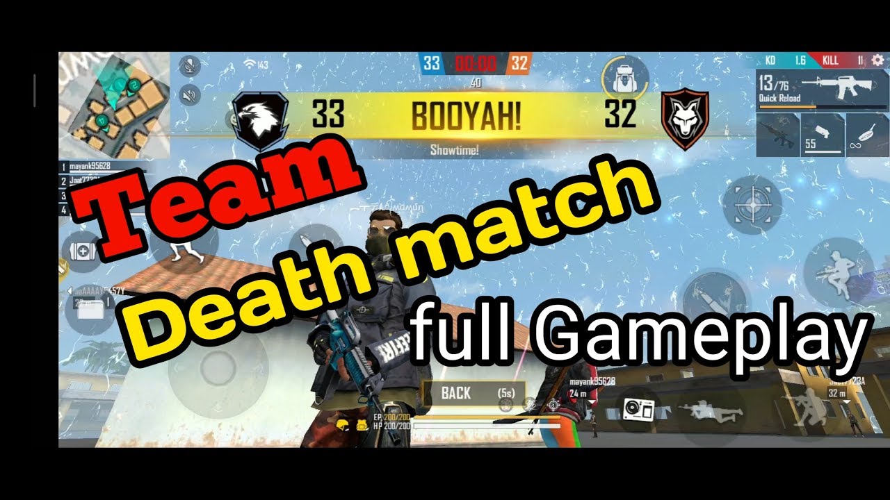 Team Death match full Gameplay .. 😎😎 - YouTube