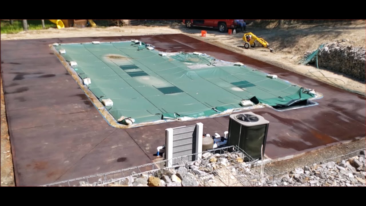 Oulton Oasis - Phase 3a - Acid etching the concrete deck - YouTube