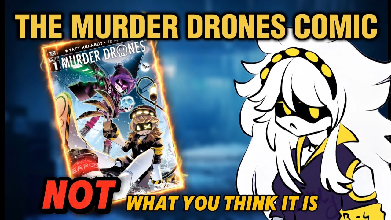 Murder drones official comic will be diferent and I tell you how! - YouTube