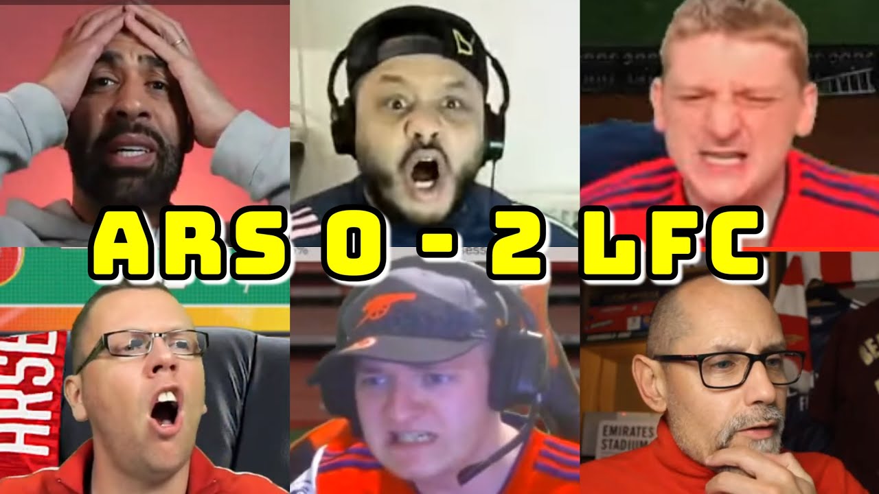 BEST COMPILATION | PART 2 | ARSENAL VS LIVERPOOL 0-2 | LIVE WATCHALONG ...