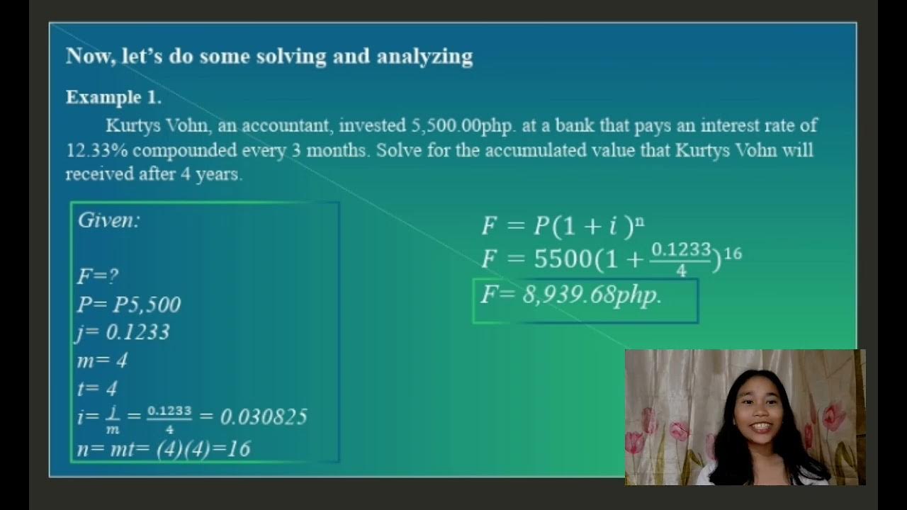Tutorial: Compound Interest - YouTube