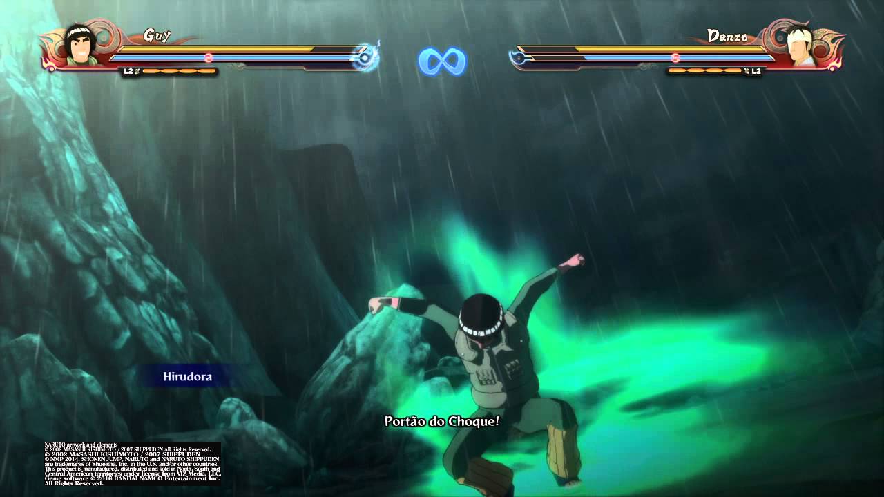 NARUTO STORM 4 Gai Hirudora Moveset - YouTube