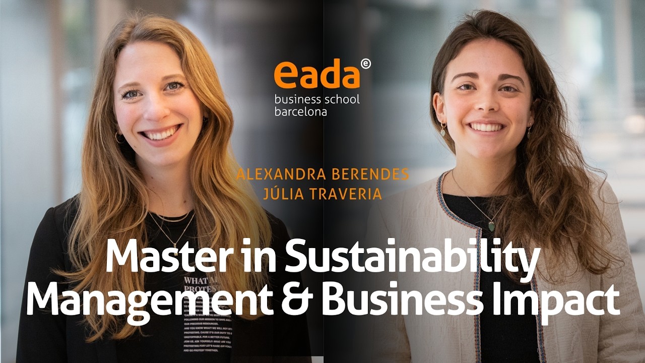 Master in Sustainable Business & Innovation - The experience of ...