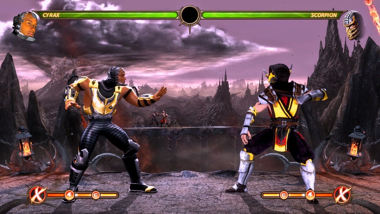 Mortal Kombat 9 - Human Cyrax - Expert Ladder - YouTube