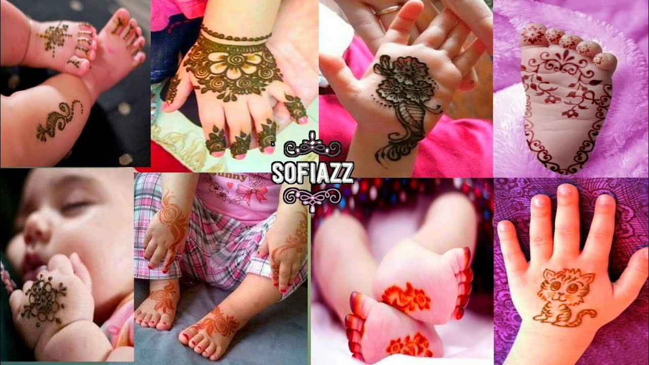 kids mehndi designs for hands ,Baby kids Mehndi design - YouTube