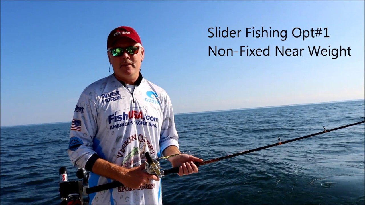 Slider Fishing Opt #1 Non Fixed and Near The Weight - YouTube