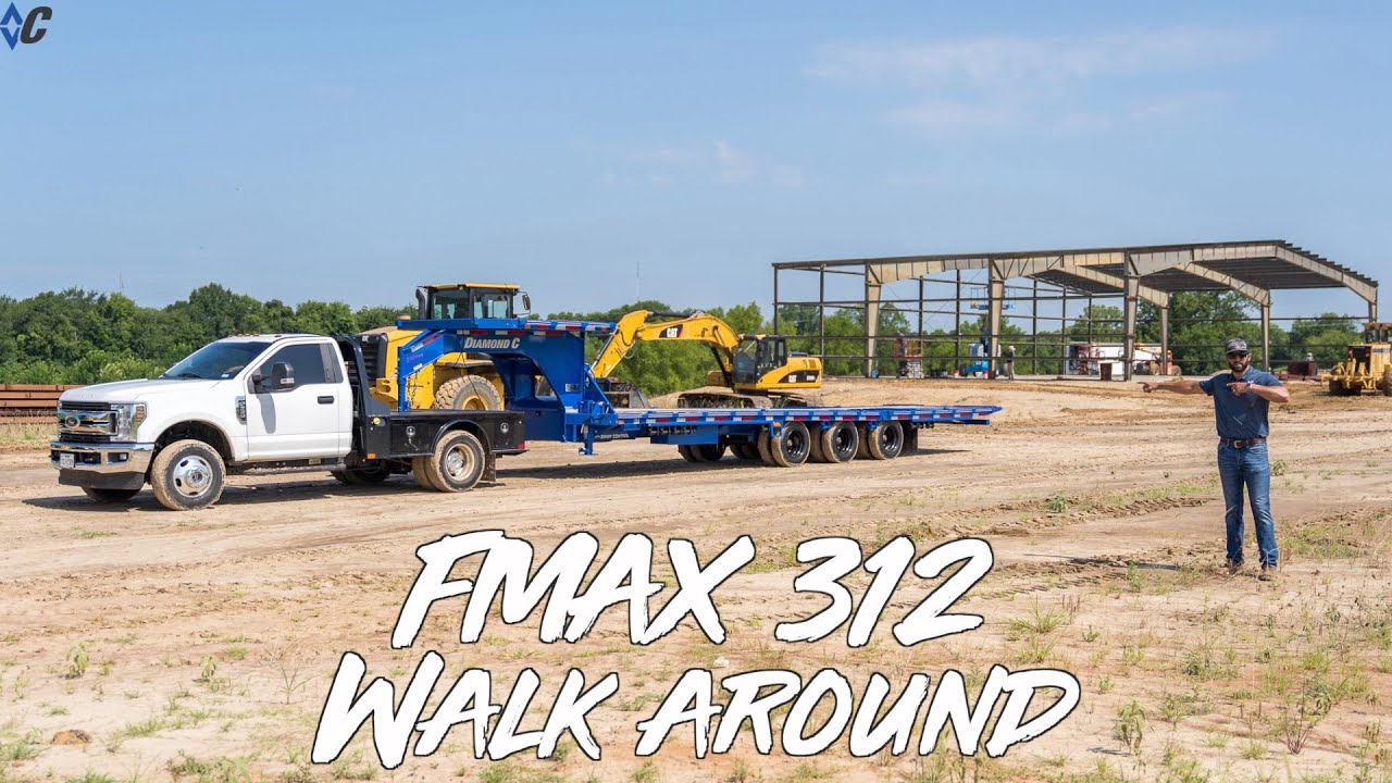 FMAX312 Walk Around 😎 | Gooseneck Trailer | Diamond C - YouTube
