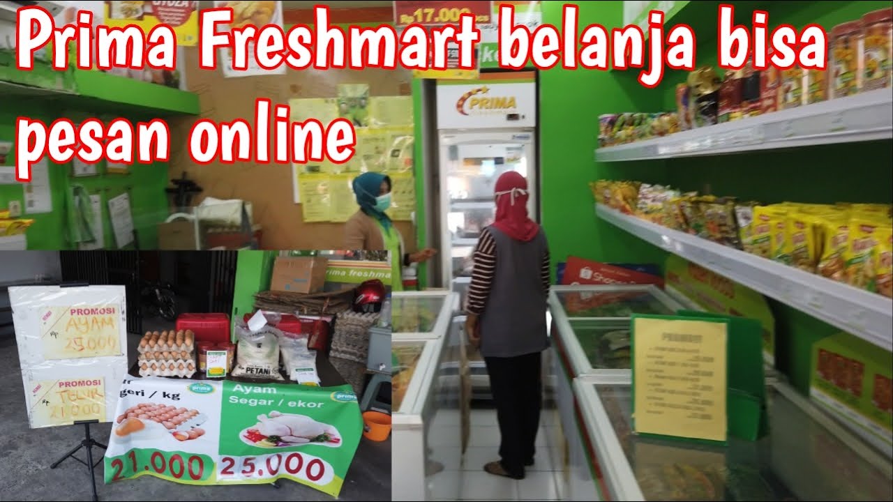 Belanja dapur di Prima Freshmart Harga nya lumayan bersahabat - YouTube