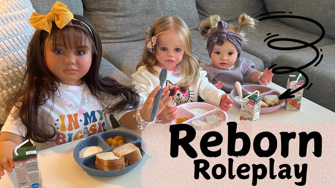 Reborn Dolls Afternoon Routine 🍽️ What my Dolls Eat #reborns #roleplay ...