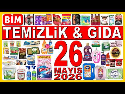 BİNBİR ÇEŞİT SALI | BİM TEMİZLİK VE GIDA AKTÜEL | BİM 26 MAYIS 2026 KATALOĞU