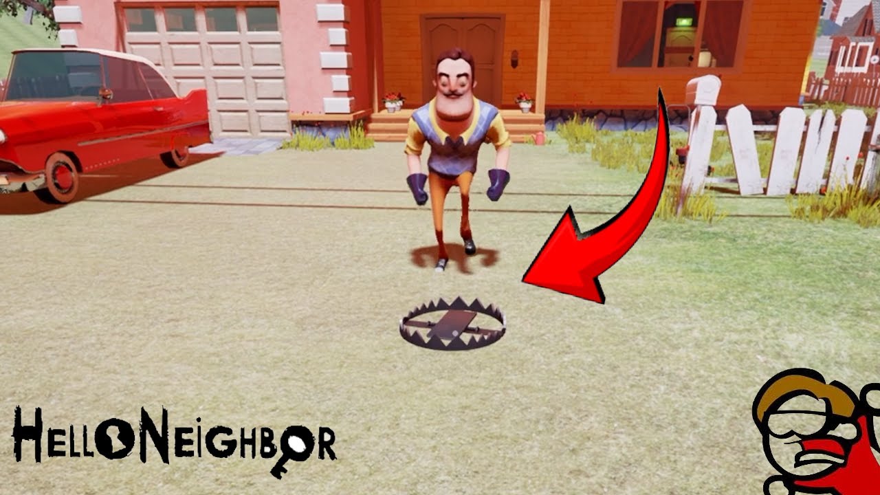 YOU CAN TRAP THE NEIGHBOR? (Hello Neighbor Alpha 1) - YouTube